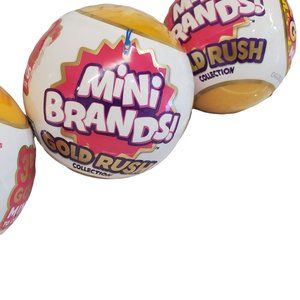 Zuru | Toys | 5 Surprise Mini Brands Gold Rush Limited Edition Mini ...
